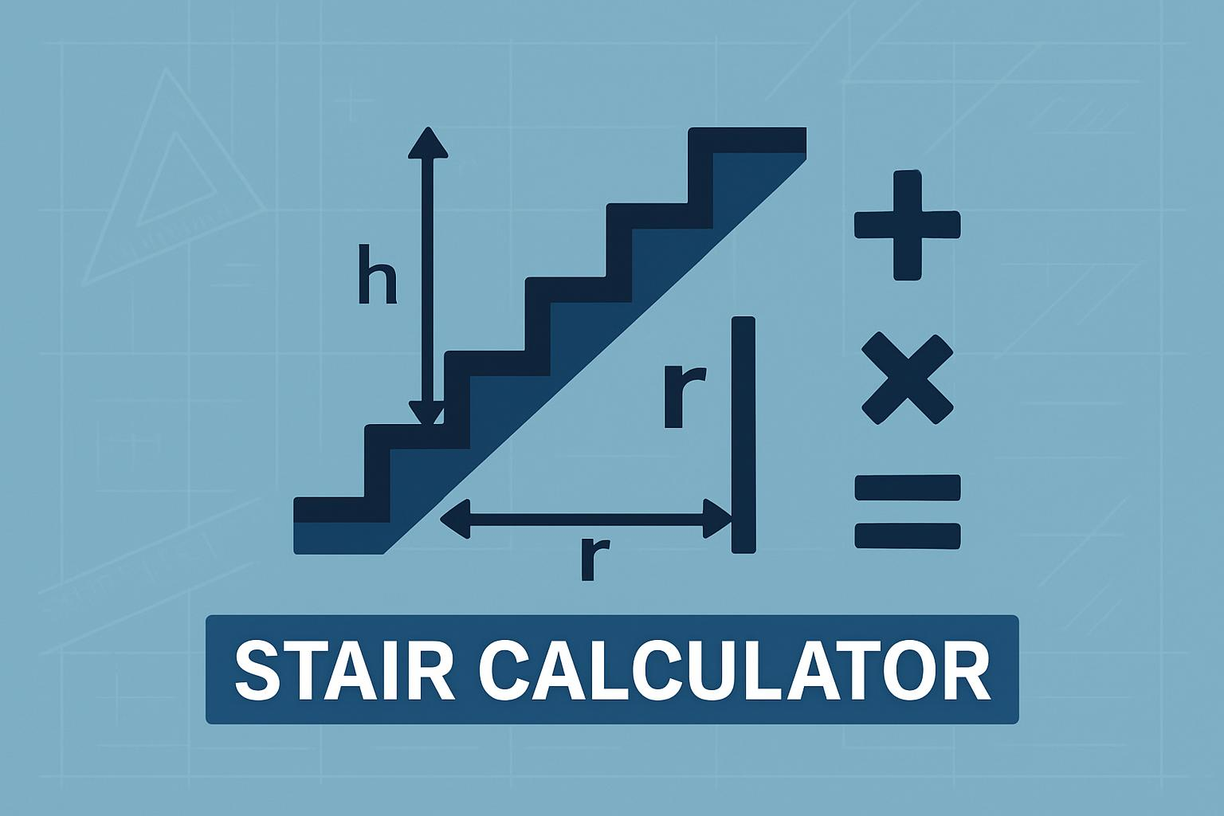 Stair Calculator | Accurate Stringer, Rise & Run Tool